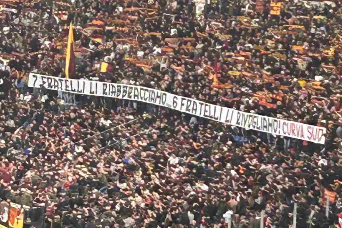Roma-Viktoria Plzen, cosa significa lo striscione esposto in Sud, Nord ...